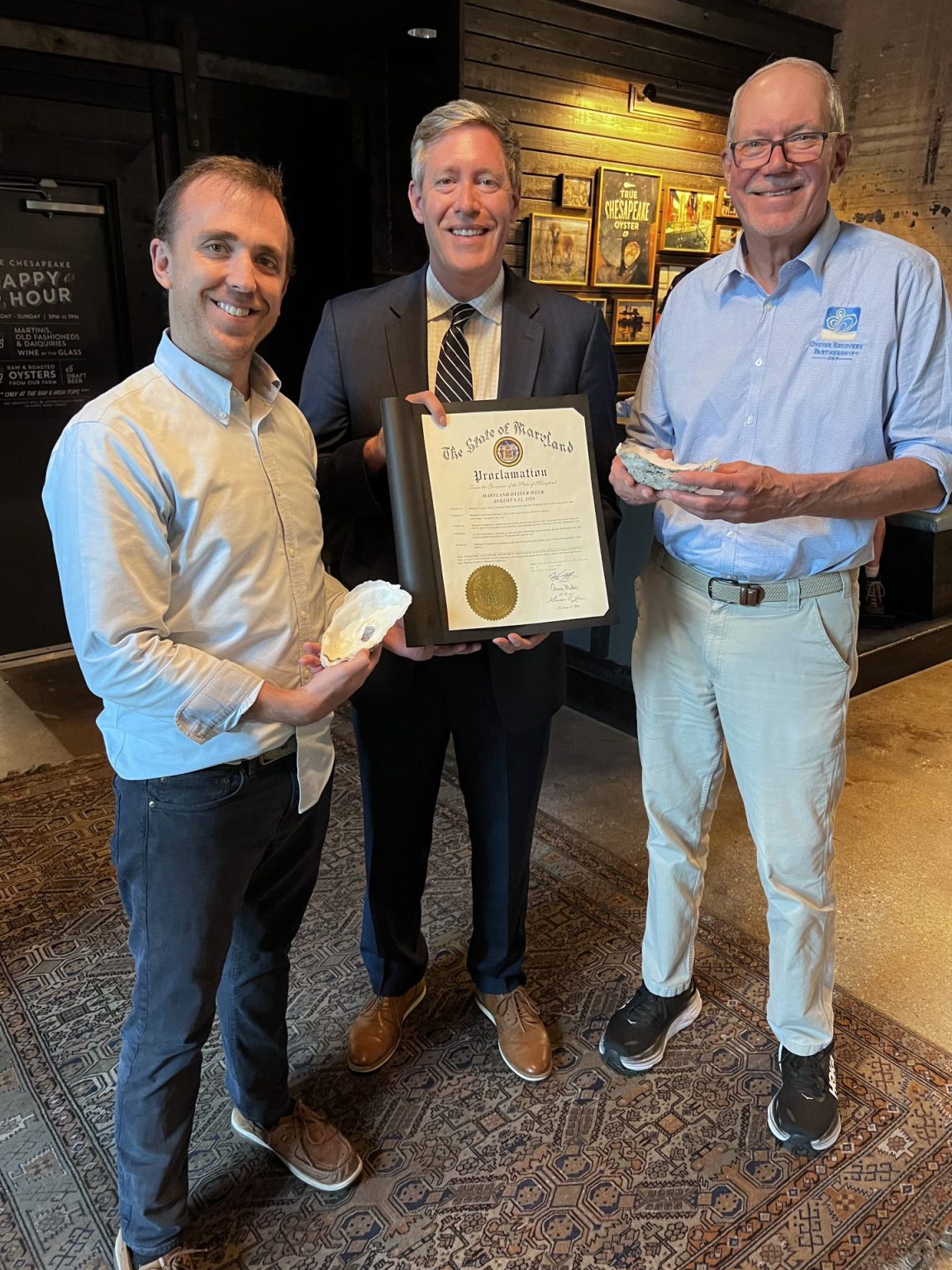 National Oyster Week August 5th - 11th - Oyster Recovery Partnership